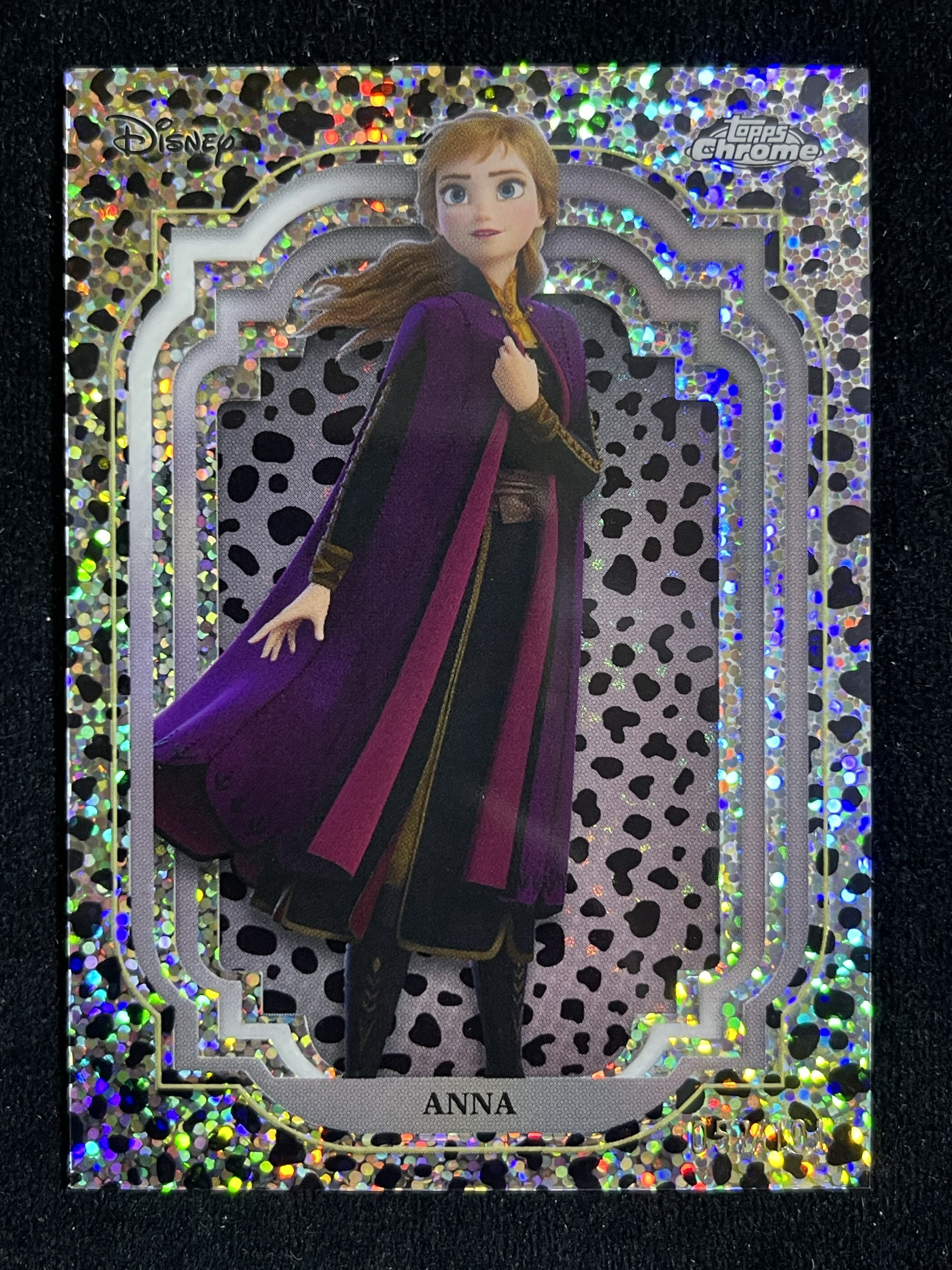 【Lucky幸运壹编壹代拍-SUN】2024 Topps Disney 100 Chrome 迪士尼100周年 冰雪奇缘 安娜 公主 Anna ...