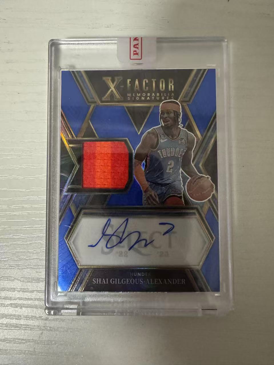 2022-23 Panini Select Shai Gilgeous-Alexander 亚历山大 SGA 雷霆选图 select系列 49 ...