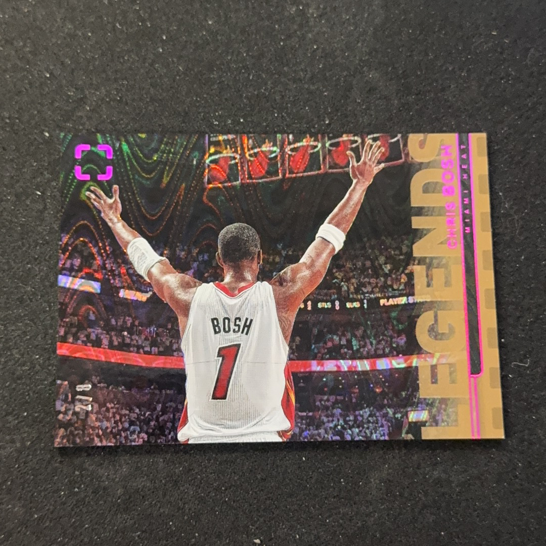 2024-25 Panini Photogenic Chris Bosh 【小V代拍】克里斯 波什 热火 超低编 2/8编 特卡 折射 上镜 ...