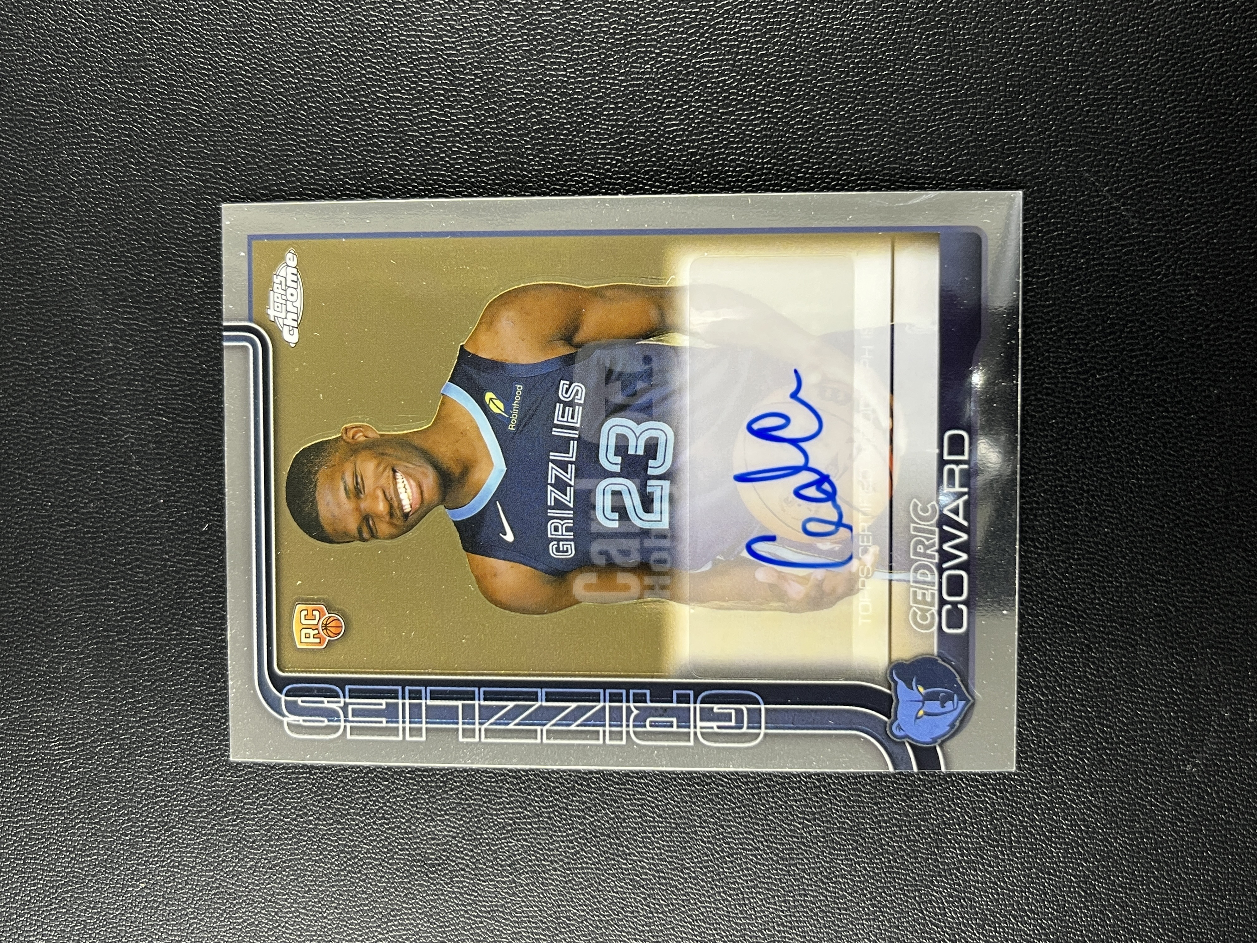 2025-26 Topps Chrome Cedric Coward RC 【禄卡拍卖】NBA 塞德里克 考沃德 新秀 Autograph ...