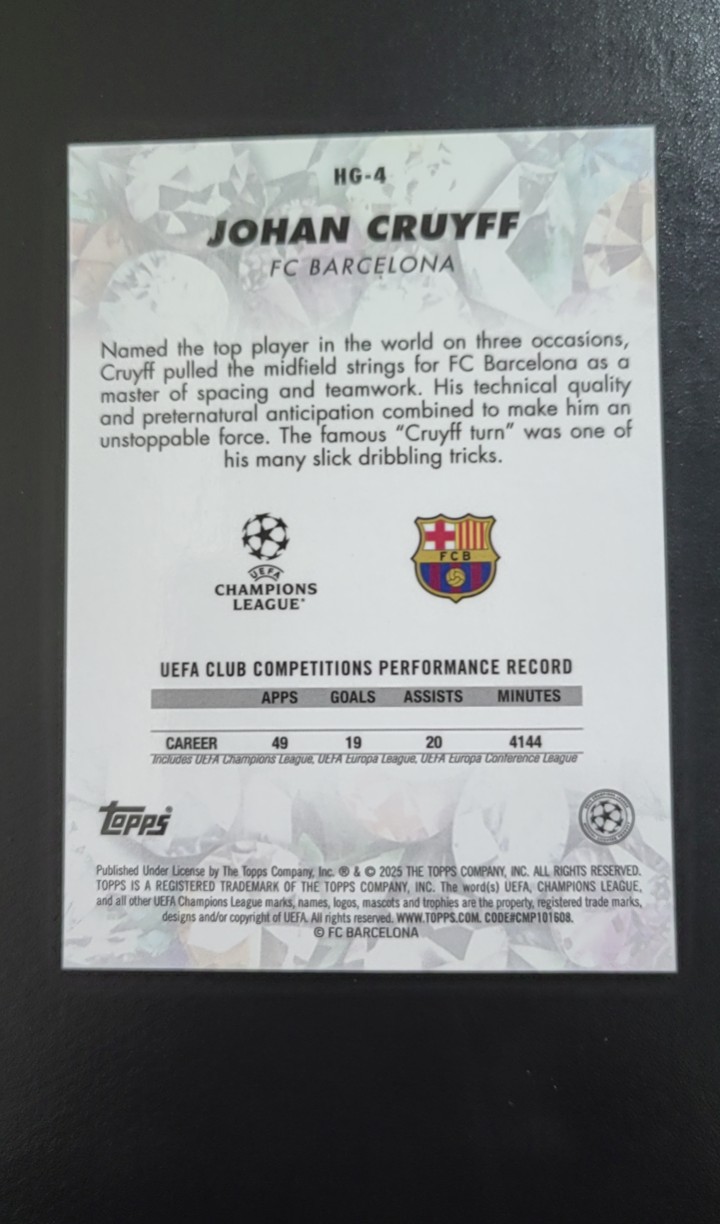 【魔都宝鉴 乔丹01】2024-25 Topps Chrome TC欧冠 Hidden Gems 隐藏宝石特卡 超大比例 SSP 超稀有 绿 ...