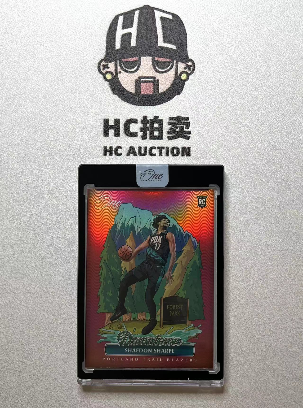 2022-23 Panini One and One Shaedon Sharpe RC 【HC拍卖】谢登 夏普 新秀 DOWNTOWN 大 ...