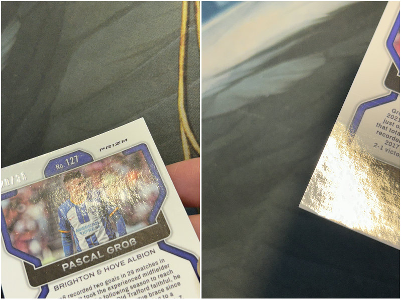 22-23 PRIZM 红圈圈折 限量/30 PASCAL GROB 帕斯卡尔·格罗斯 布莱顿 足球 (品见大图，有小瑕)《苏州卡通》Z ...