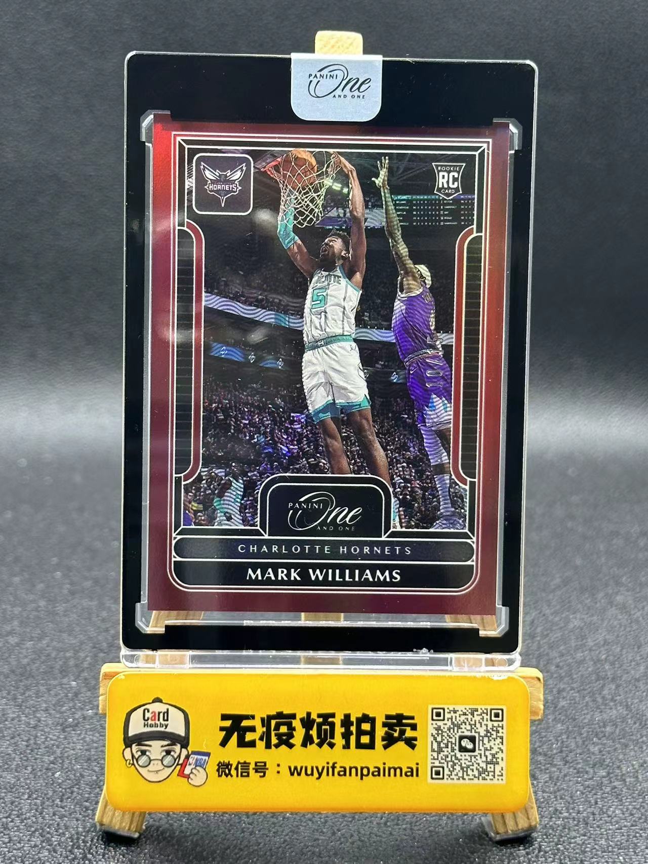 2022-23 Panini One and One Mark Williams 【无疫烦拍卖】黄蜂 马克威廉姆斯 马威 新秀RC 红折 强力 ...