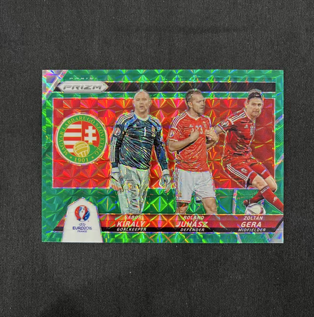 【长安代卖 截标预付80%】2016 Panini Prizm 欧洲杯PZ 匈牙利 加博尔基拉利 基拉伊 秋裤哥 佐尔坦格拉 尤哈什 绿折 绿 ...