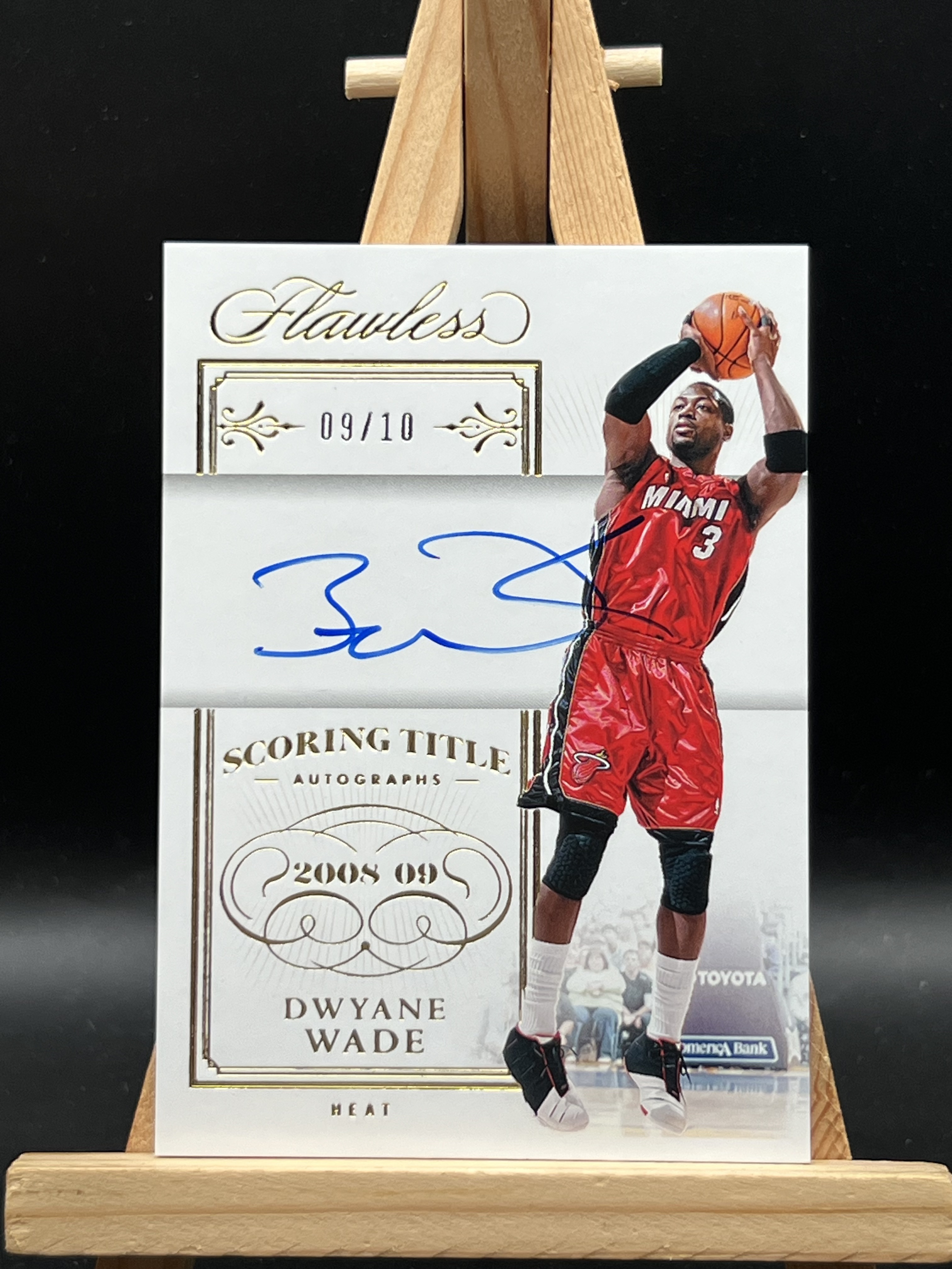 2023-24 Panini Flawless Dwyane Wade 闪电侠 韦德 热火 手提 scoring title 得分王特卡 10 ...