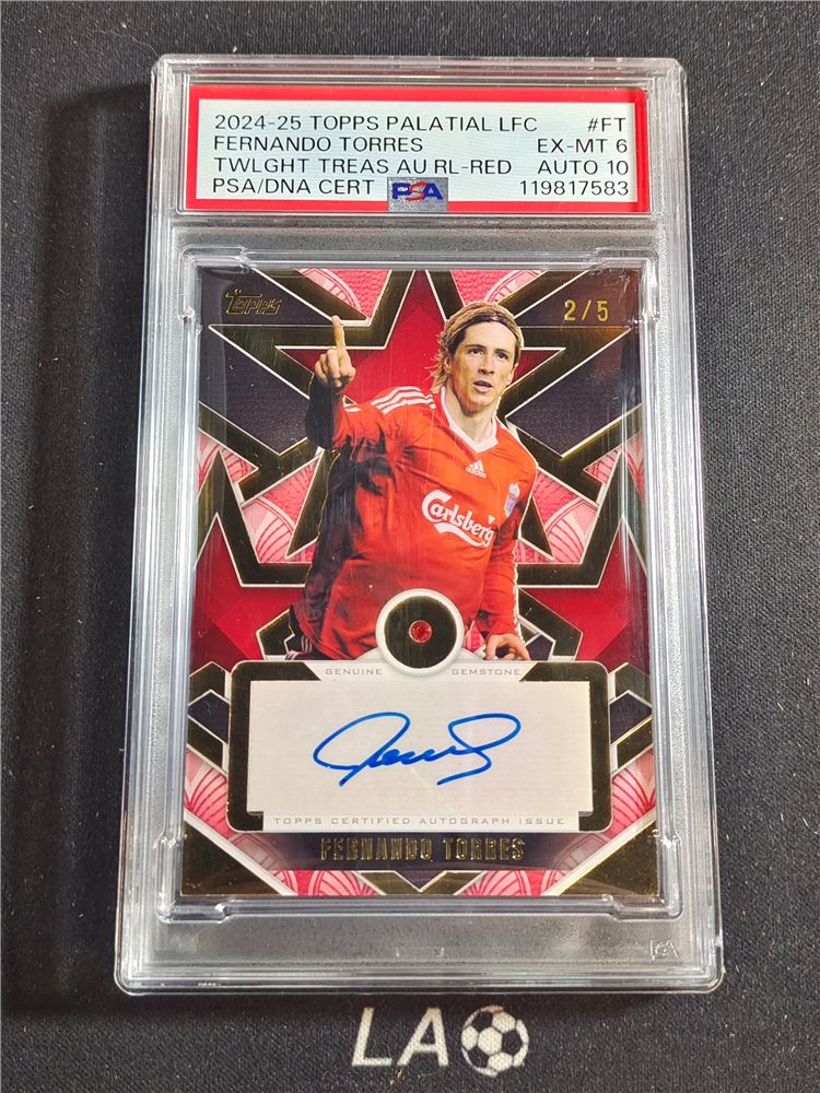 【LA拍卖精品】2024-25 Topps Palatial Liverpool Fernando Torres 利物浦宫殿队盒 费尔南多 托 ...