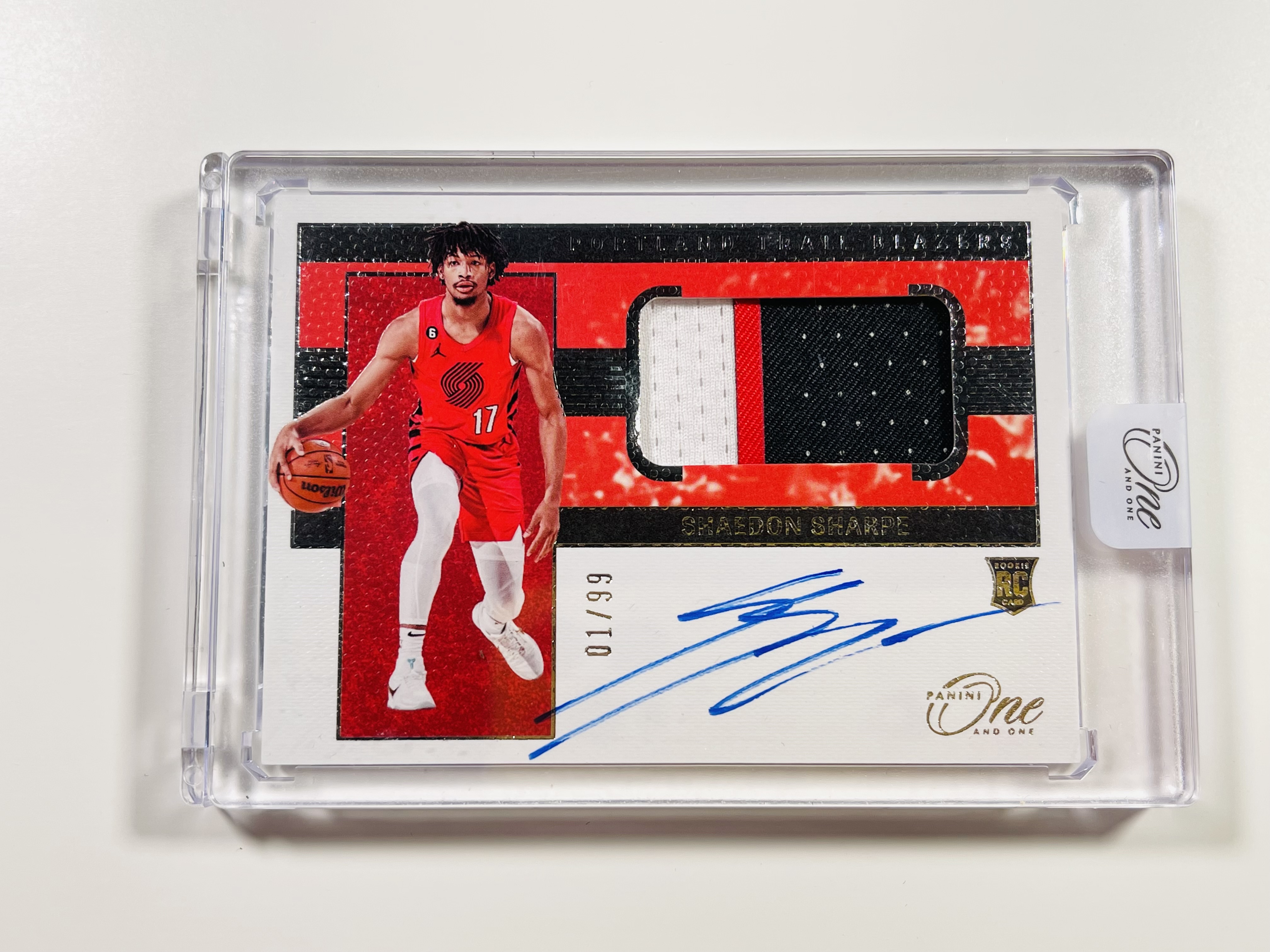 【CHILL官方代拍】TNT891 2022-23 Panini OneAndOne 开拓者Shaedon Sharpe谢登夏普 RC新秀 ...