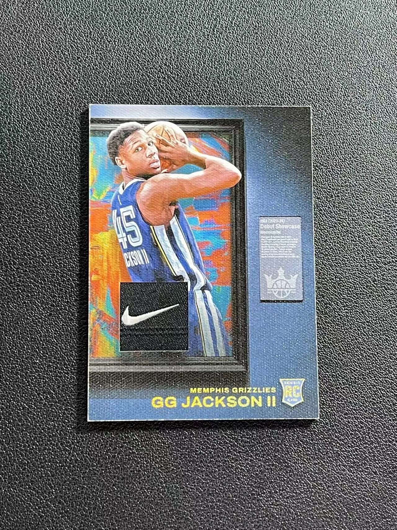 【超新星精品】2023-24 Panini Court Kings G.G. Jackson RC 油画 新秀 GG 杰克逊 1of1 1/1 ...