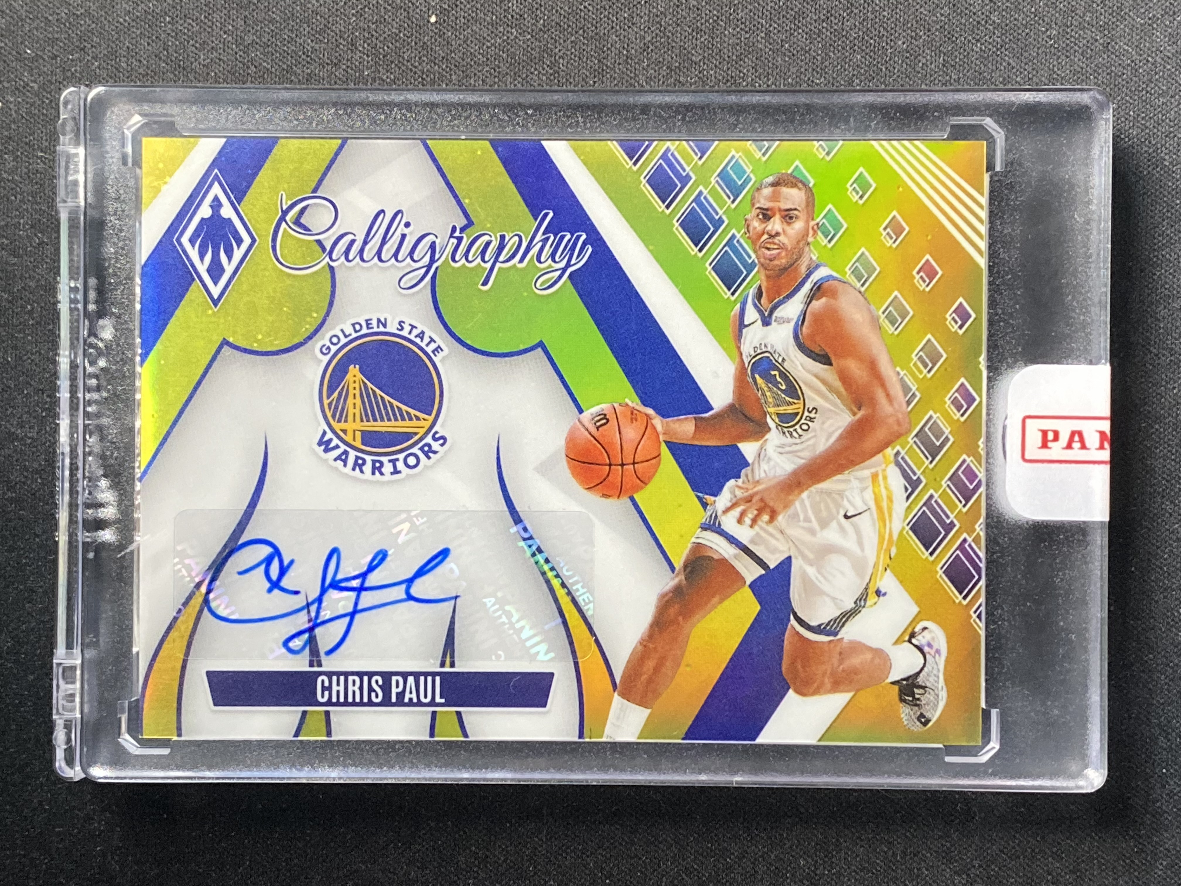 2023-24 Panini PHOENIX Chris Paul 凤凰 勇士 克里斯 保罗 CP3 /35编 签字 签名 折射 专收必备 ...