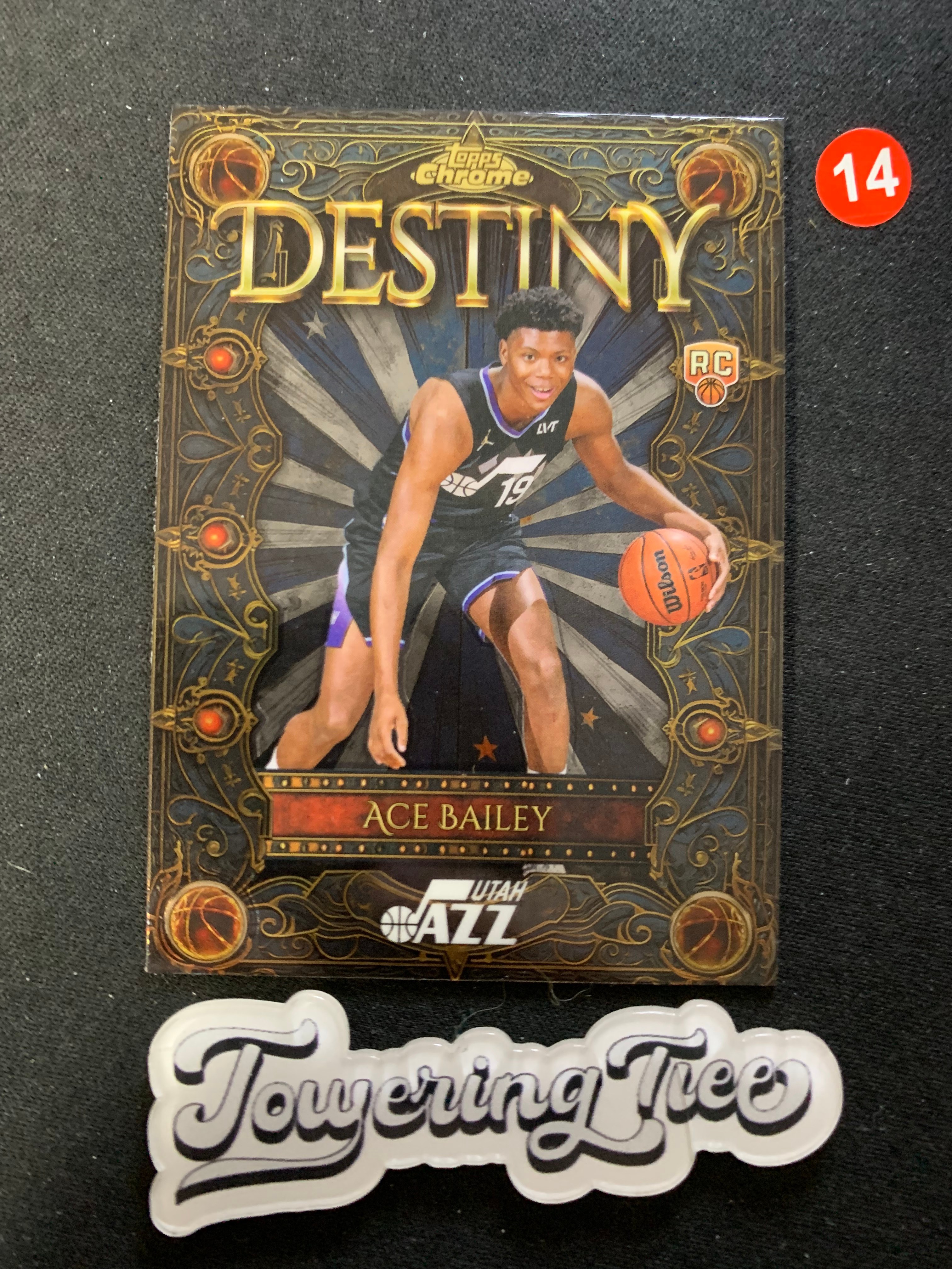2025-26 Topps Chrome Airious "Ace" Bailey RC 【大树代卖】艾斯贝利 爵士新秀 Destiny 命运 ...
