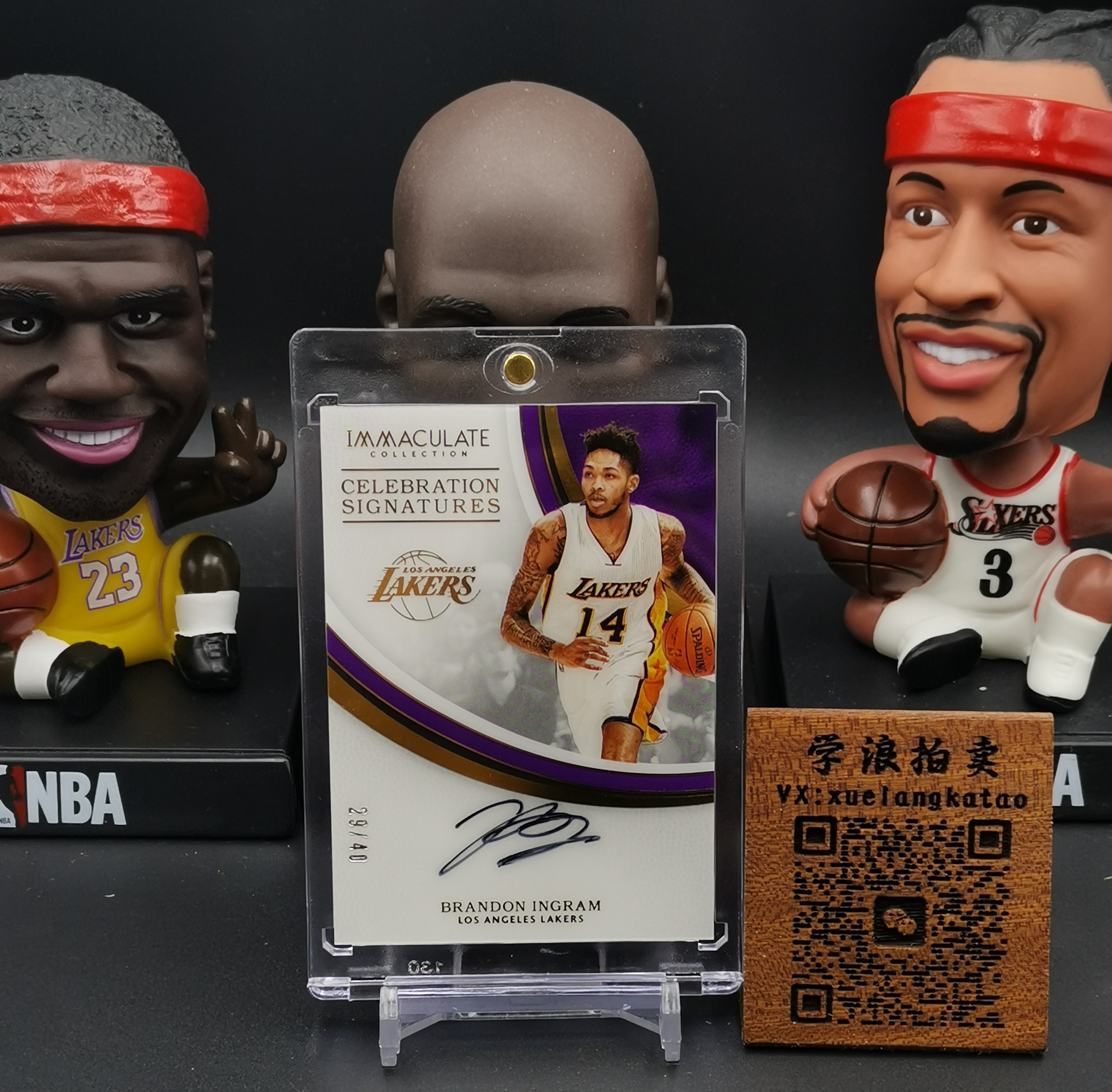 2016 17 Panini Immaculate Brandon Ingram Rc 【学浪】湖人 新秀 英格拉姆 签字 卡签 29 49编