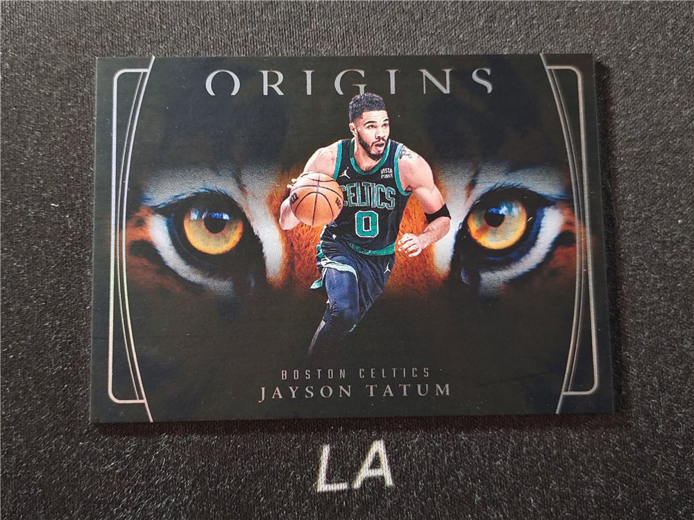 【LA拍卖】2024-25 Panini Origins Jayson Tatum 起源 杰森 塔图姆 凯尔特人 獭兔 Tiger Eyes ...