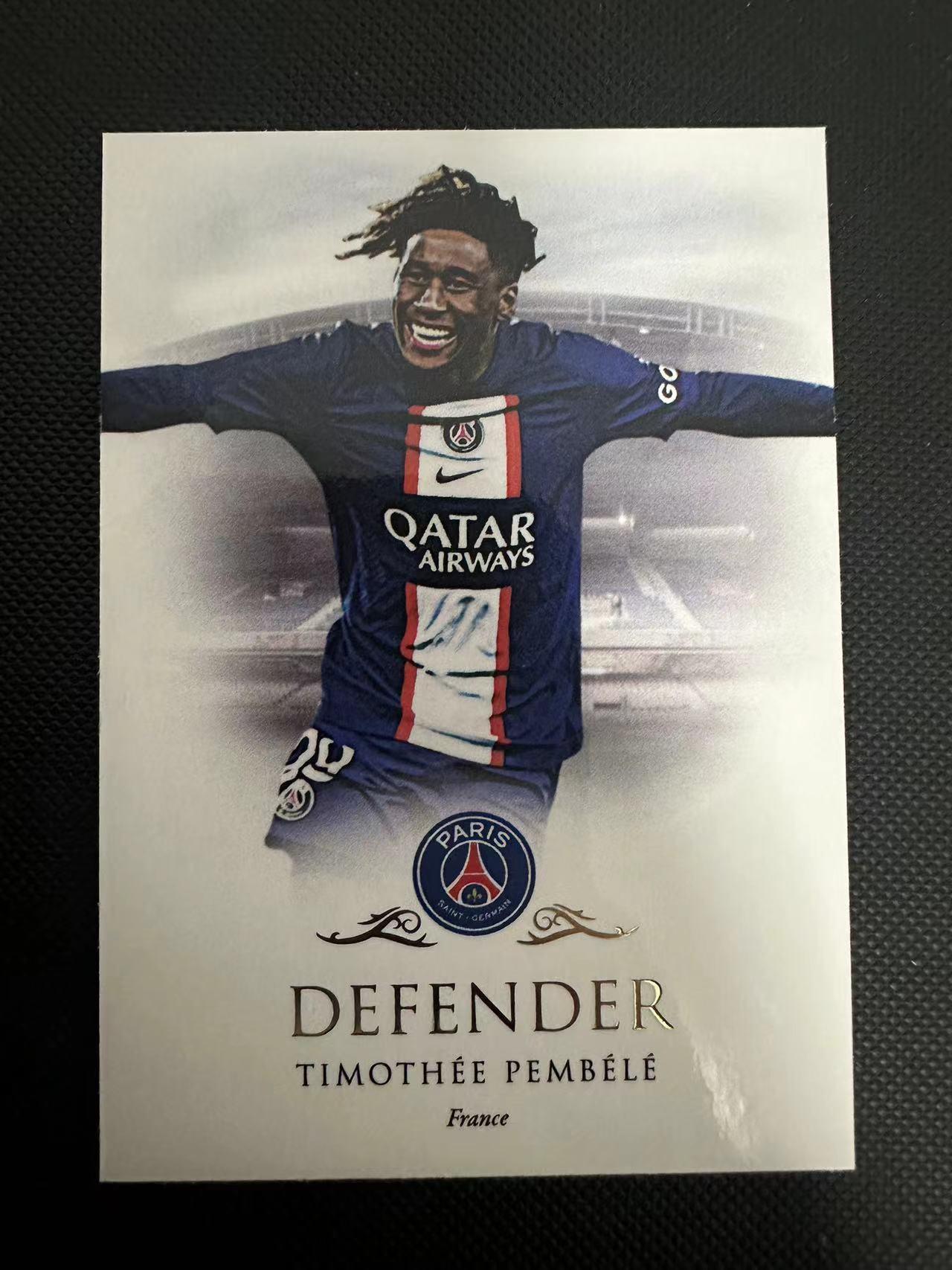 2023 Futera Futera Unique Timothee pembele 福特拉 大巴黎 巴黎圣日耳曼 蒂莫西 彭布尔 26/30 ...