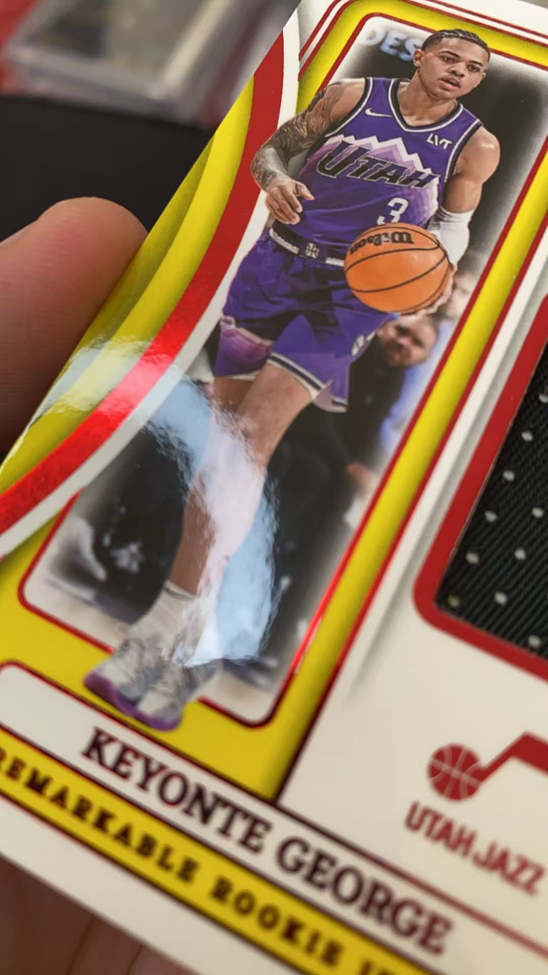 2023-24 Panini Immaculate Keyonte George RC 【TheOne】基昂特 乔治 猪猪侠 爵士新秀 IMM ...