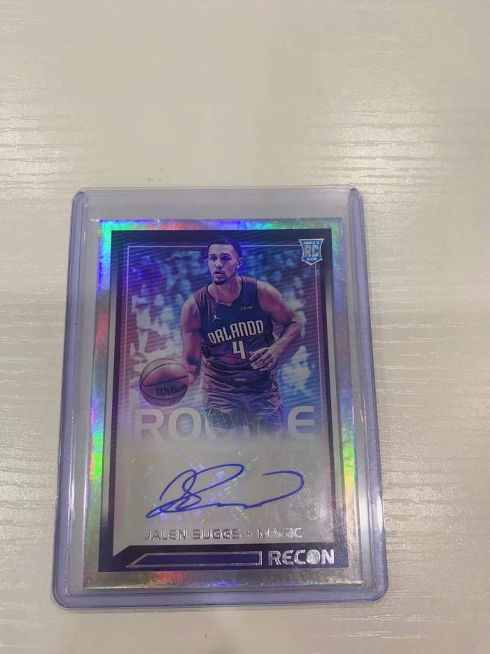 2021 22 Panini Recon Jalen Suggs Rc 【季大胆儿拍卖】recon Rc新秀 杰伦 萨格斯 银折 完美签字 卡
