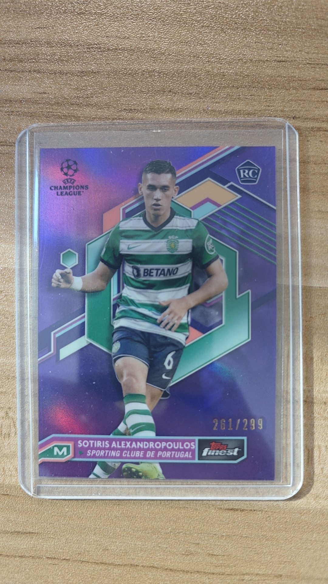 2022-23 Topps Finest Sotiris Alexandropoulos RC 索蒂里斯·亚历山德罗普洛斯 葡体 希腊 新秀 ...