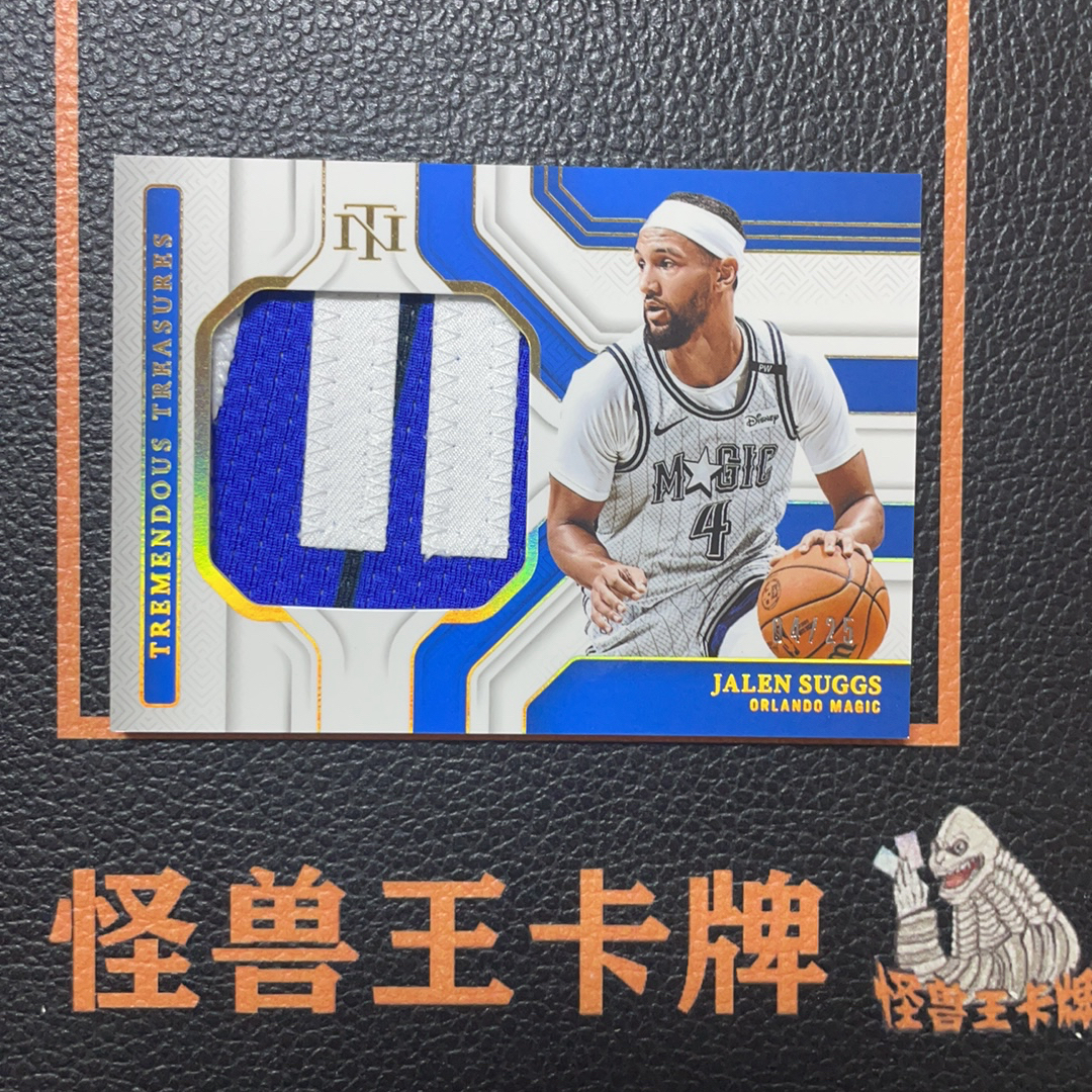 （怪兽拍卖） GSW-F63 2024-25 Panini National Treasures Jalen Suggs 国宝 魔术 萨格斯 ...