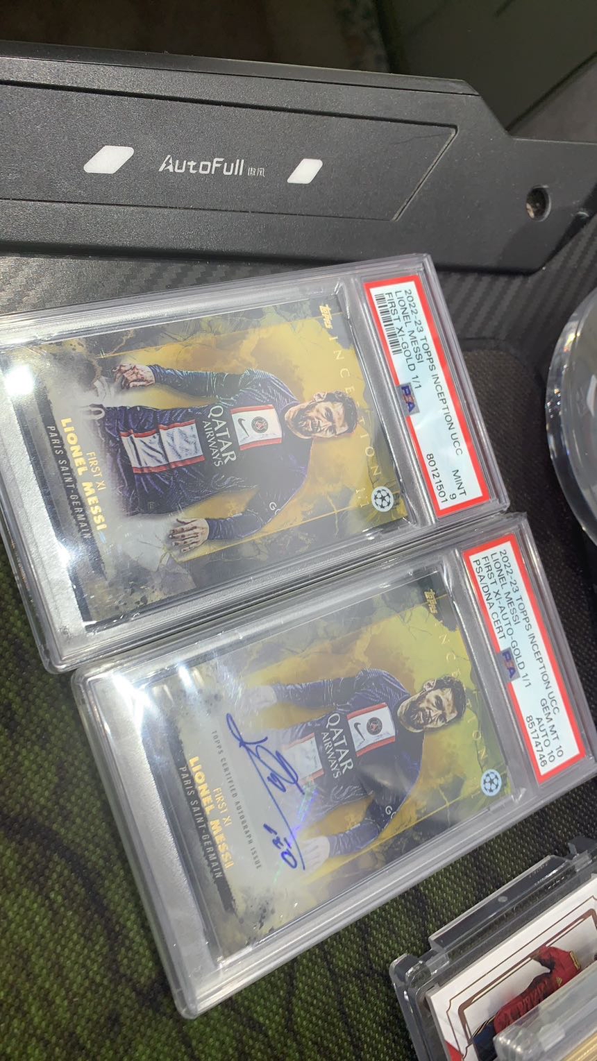 2022-23 Topps Inception Lionel Messi 盗梦空间 阿根廷 大巴黎 巴萨 球王 梅西 1/1编 1of1 爆金 ...