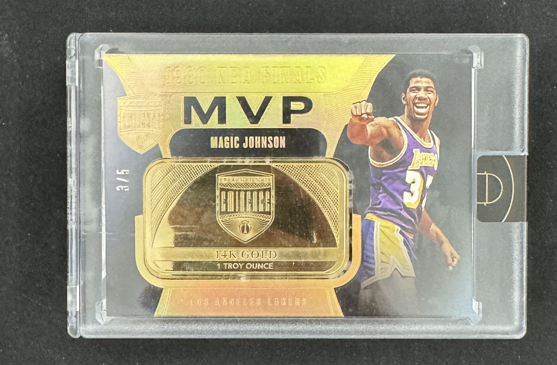 2019-20 Panini Eminence Magic Johnson 【332代卖】 大真金 湖人 魔术师 约翰逊 FMVP金块 3/5 ...