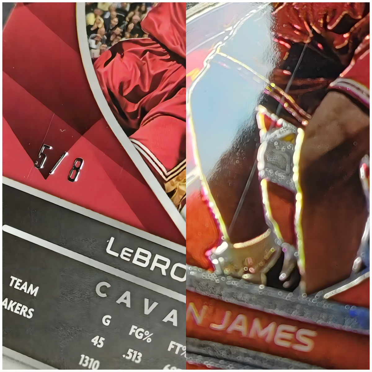【LA拍卖】21-22 Panini Spectra LeBron James 光谱幸运信封 勒布朗 詹姆斯 LBJ 湖人热火骑士 詹皇 小皇帝 历史得分第一人 新春爆竹折 /8编 超低编 微 ...