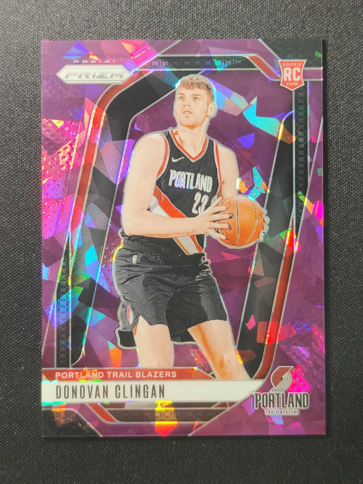【六代目专业代拍】2024-25 Panini Prizm Donovan Clingan RC pz 开拓者 多万诺 克林根 新秀 149编 ...