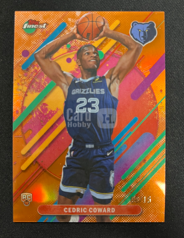【扒卡拍卖】【拍前请看描述】 2025-26 Topps Finest Cedric Coward RC 灰熊 新秀 塞德里克 考沃德 科沃德 ...