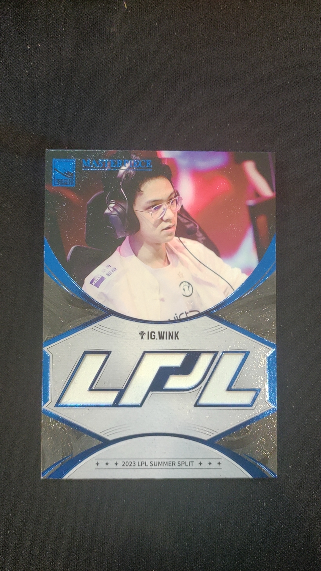 2023 Buffun LPL Wink 不凡玩品 杰作MASTERPIECE系列 IG Wink 20编 20/25 【carpe diem】【奶猪代拍】 卡淘