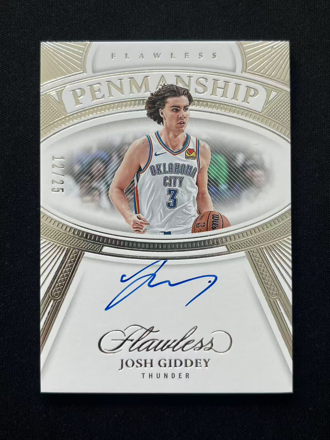 【长安代卖 截标预付80%】2023-24 Panini Flawless 手提 雷霆 Josh Giddey 约什吉迪 约什基迪 签字 卡签 ...