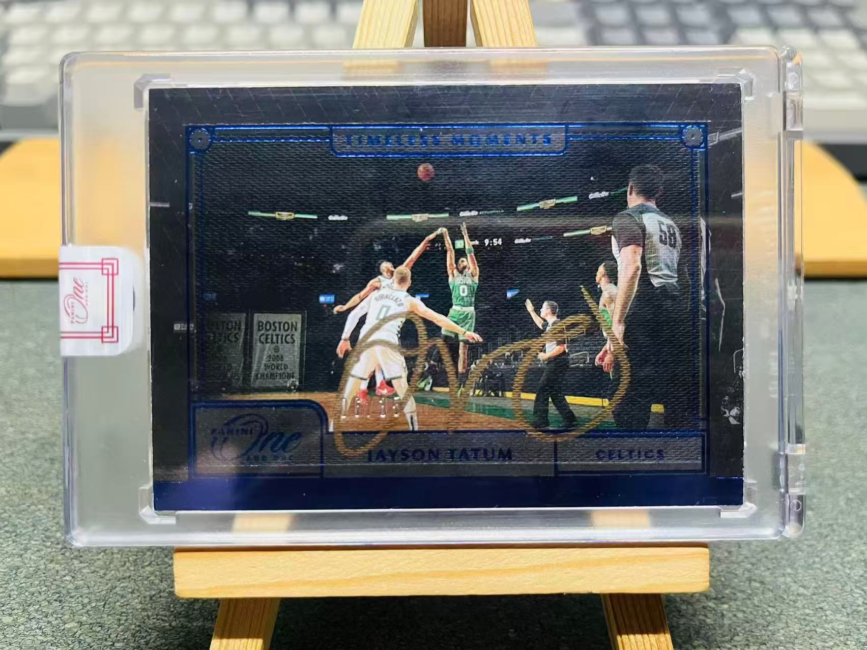 2020-21 Panini One and One Jayson Tatum 【KBB拍卖】【Ethan】杰森 塔图姆 时刻 签字 35编 ...