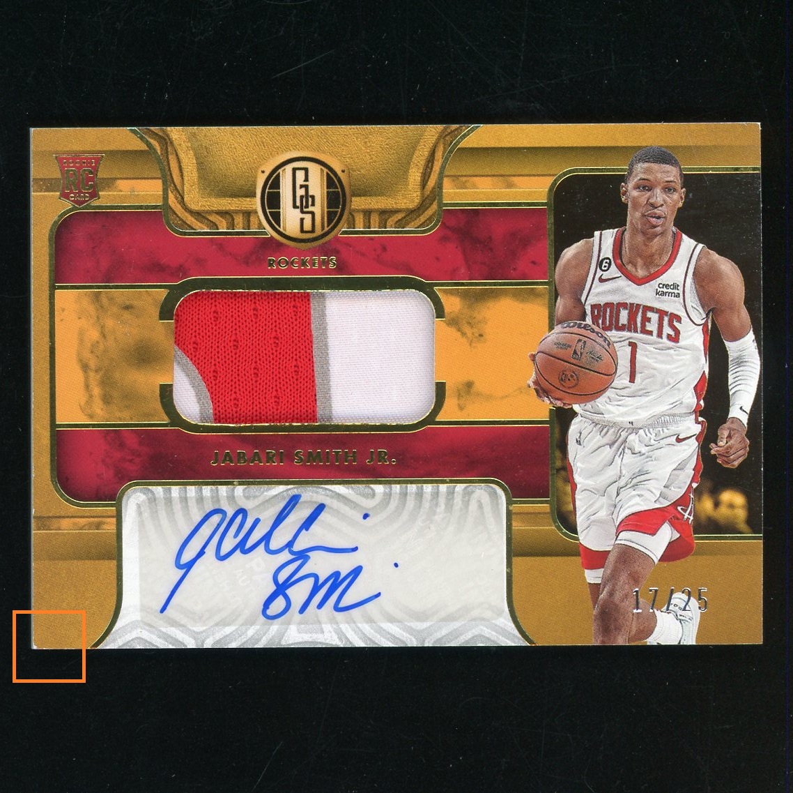 【US10-X318】2022-23 小贾巴里史密斯 Jabari Smith JR 编年史 金砖 新秀 大球衣签字 Patch RPA 火箭 ...