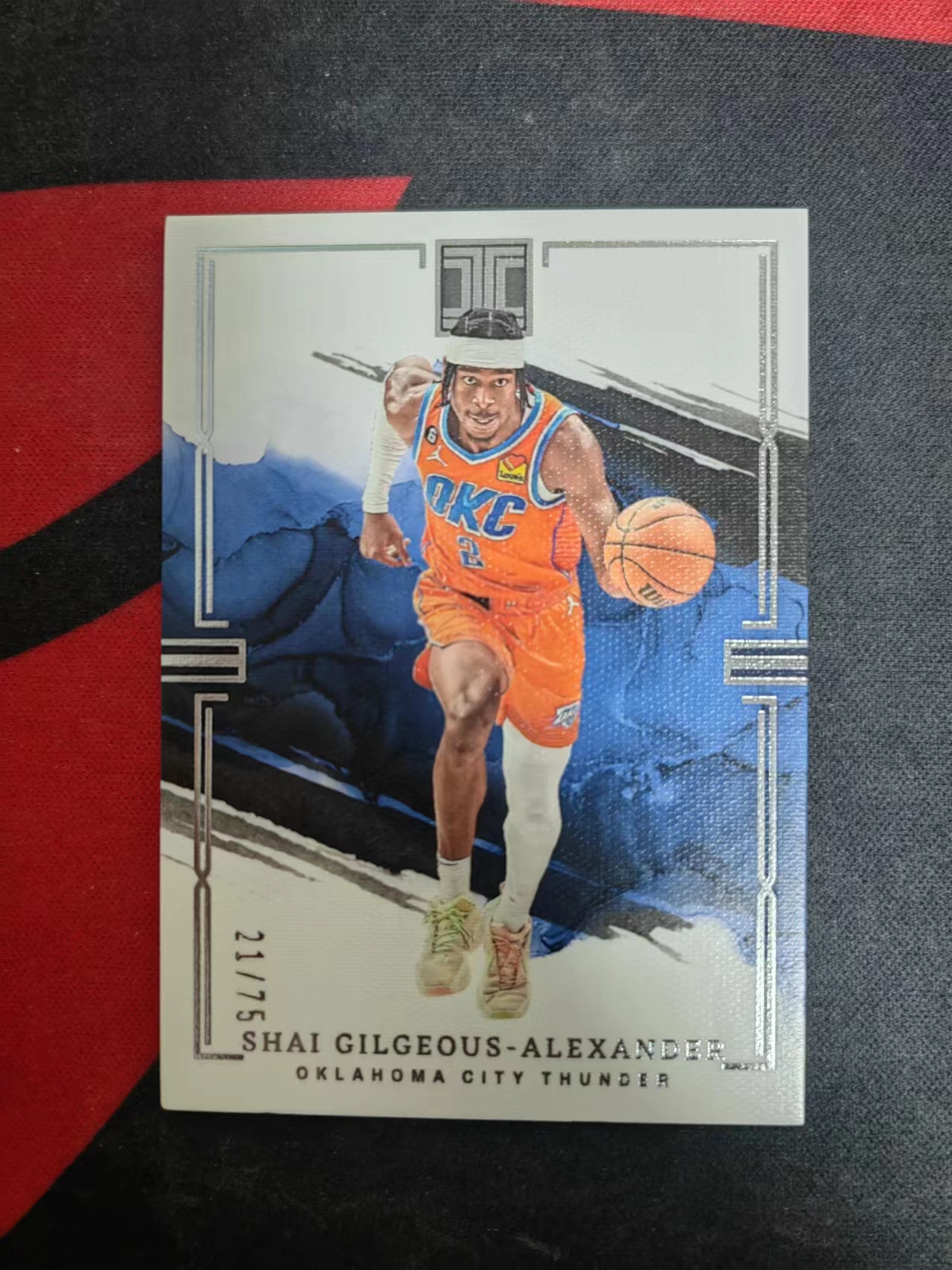 【老实人拍卖】22-23 impeccable 小真金 雷霆 亚历山大 SGA 75编 银平行 base 厚卡（MORE) 卡淘