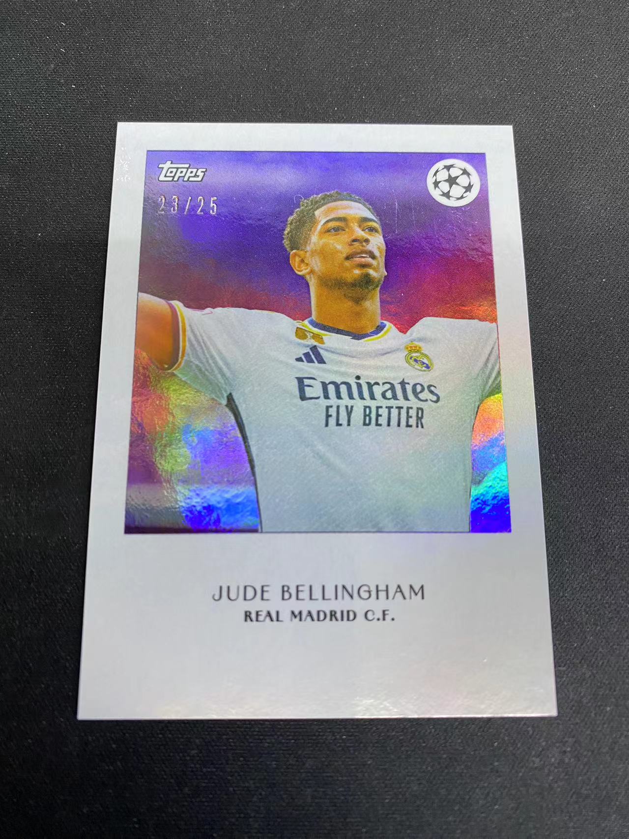 2023-24 Topps SIMPLICIDAD Jude Bellingham 欧冠 极简摄影 皇马 贝林厄姆 23/25编 拍立得 卡品 ...