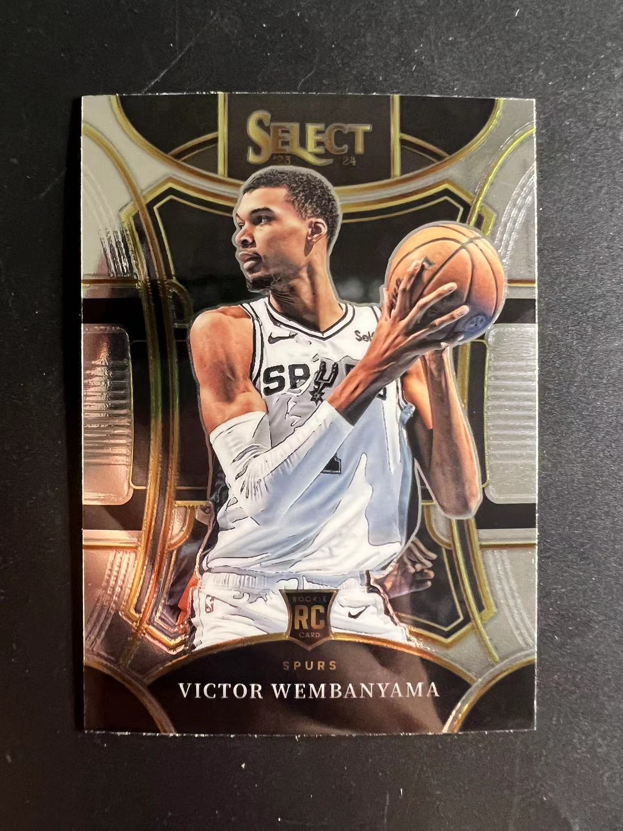 2023 24 Panini Select Victor Wembanyama Rc 【肥猫代卖】zy Select 马刺 新秀 维克托文班亚