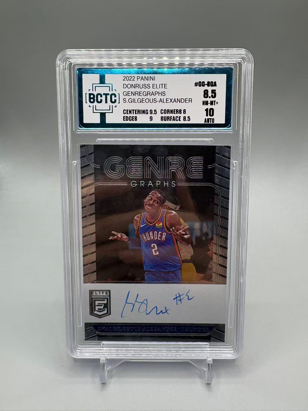 2022-23 Panini Elite Shai Gilgeous-Alexander 【灰灰代拍】精英 SGA 亚历山大 Genre ...