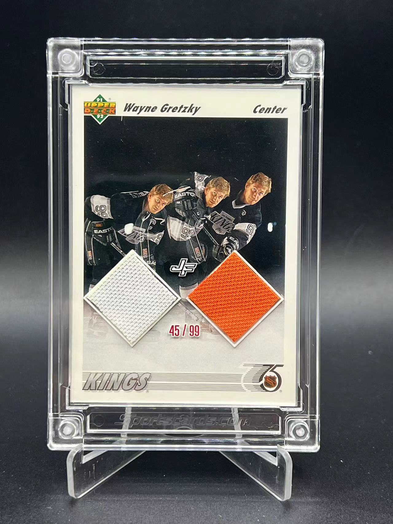 2022 Topps jersey fusion Wayne Gretzky 【熠吉卡社】Y3 韦恩 格雷茨基 JERSEY FUSION ...