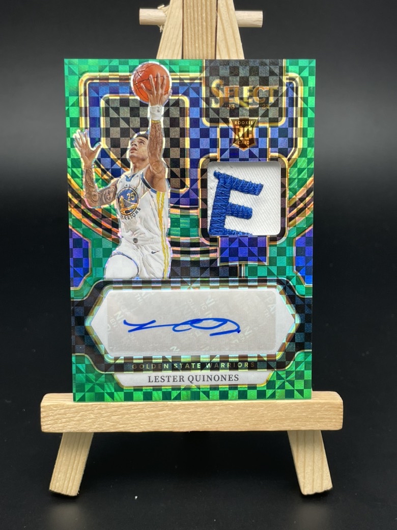 2023-24 Panini Select Lester Quinones RC 【ink代卖-黑29】莱斯特 奎诺内斯 3/5编 超低编 ...