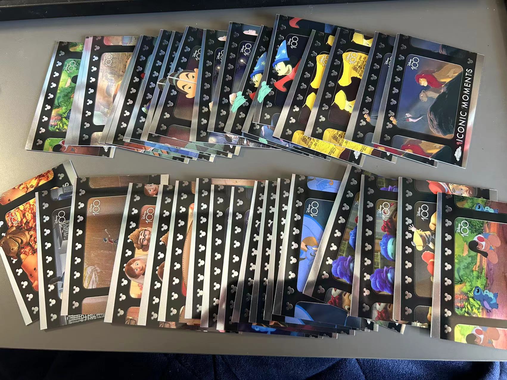 2023 Topps TOPPS CHROME DISNEY 100周年 elsa 迪士尼 时刻 iconic moments 35张打包 米 ...