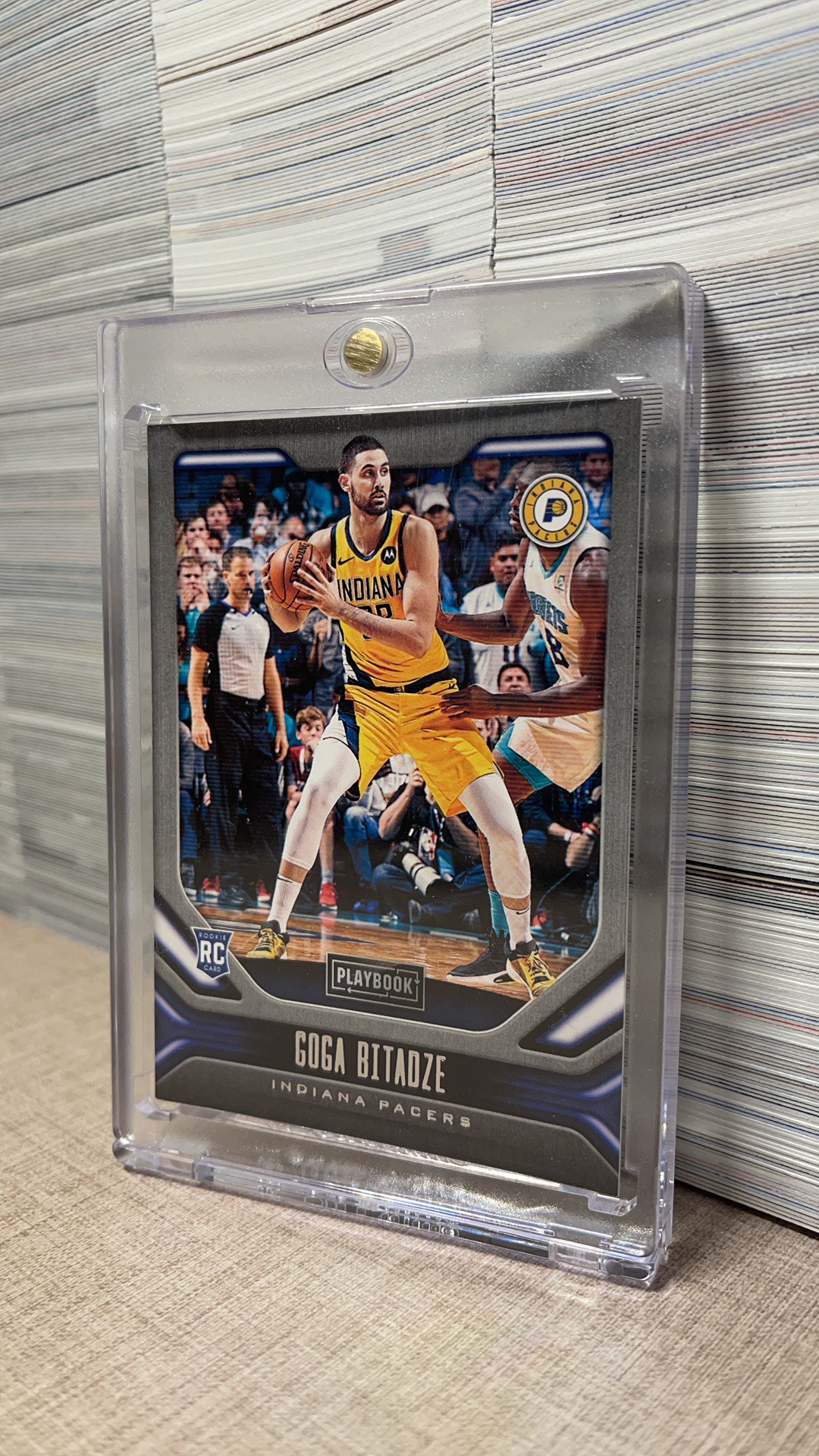 2019-20 Panini Chronicles Playbook Goga Bitadze RC 比塔泽 步行者新秀 带RC标 卡淘