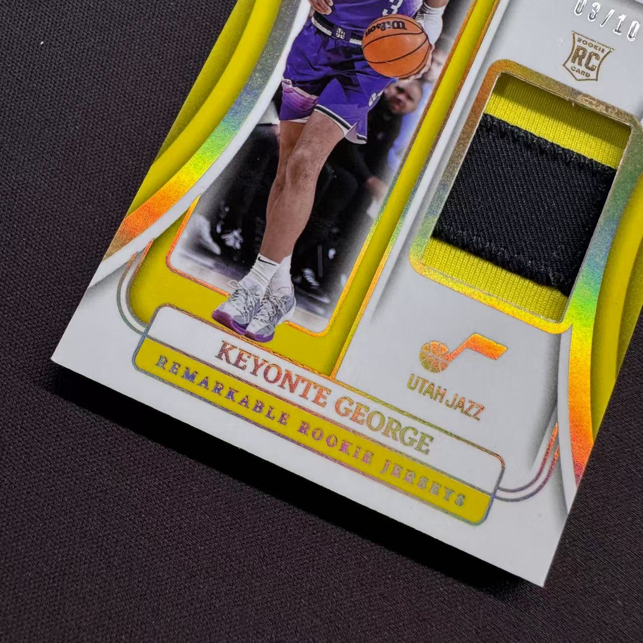 【北来拍卖】Q1 2023-24 Panini Immaculate Keyonte George 爱咪咪 基昂特 乔治 爵士 新秀 RC ...