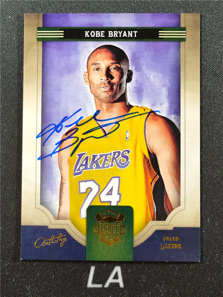 【LA拍卖精品】10-11 Panini Court Kings Kobe Bryant 油画 湖人 黑曼巴 科比 布莱恩特 肖像 签字卡签 ...
