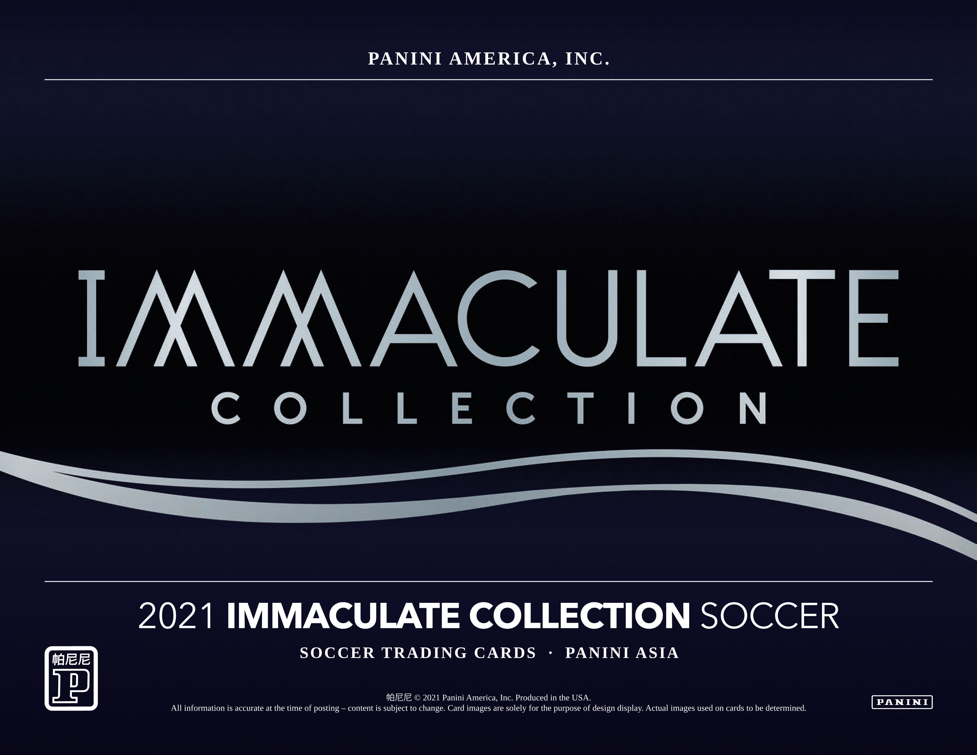 2021 IMMACULATE COLLECTION SOCCER ASIA 亚版 完整箱 卡淘