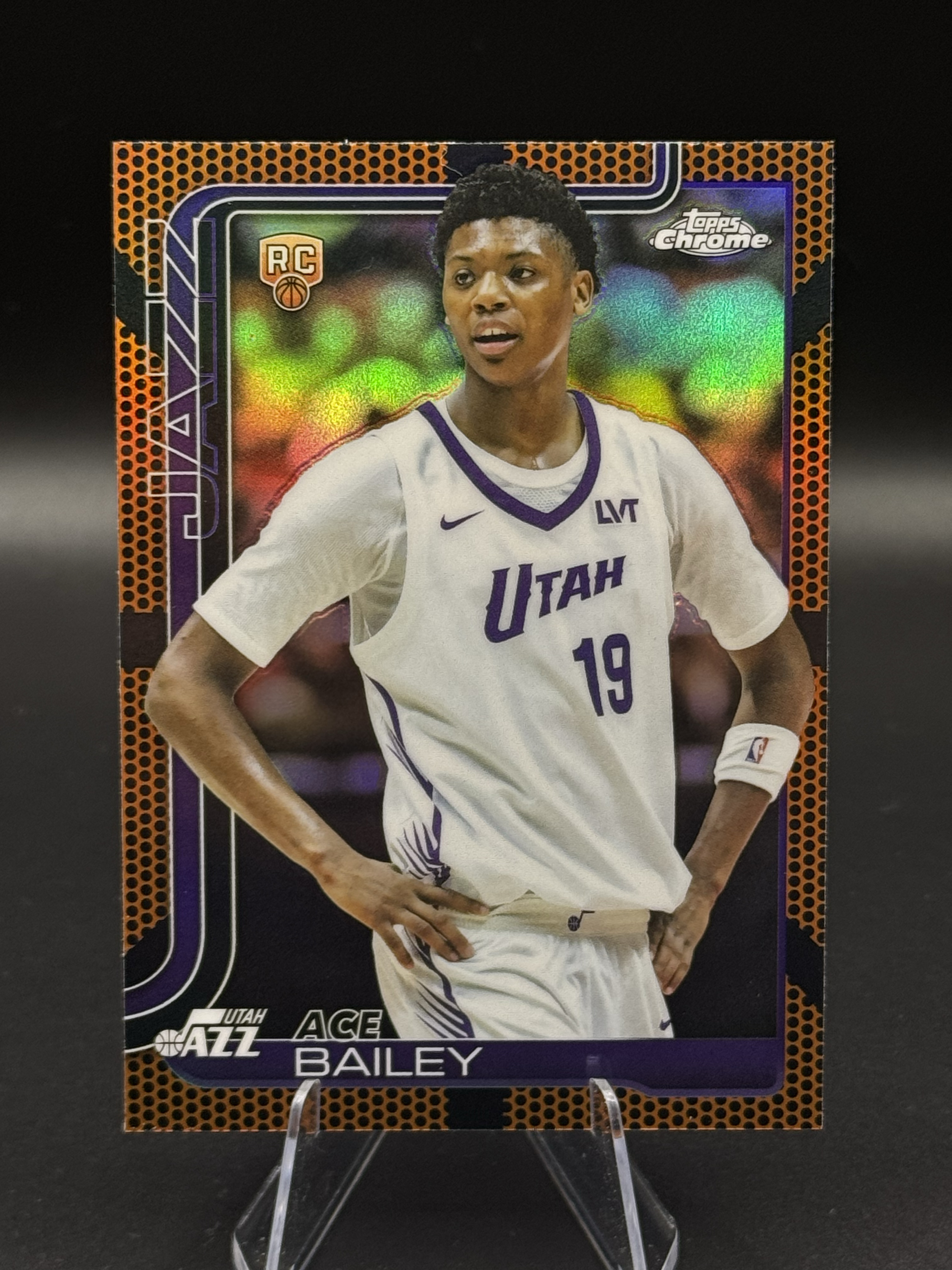 2025-26 Topps Chrome Airious "Ace" Bailey RC 【贰加壹免费代卖】犹他 爵士 新秀 埃斯 贝利 球皮 ...