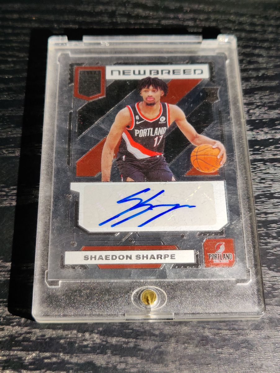 2022-23 333免费代卖 Elite Shaedon Sharpe RC 精英 签字 新秀卡 谢登 夏普 开拓者时期 保值加好看 口西比 卡淘