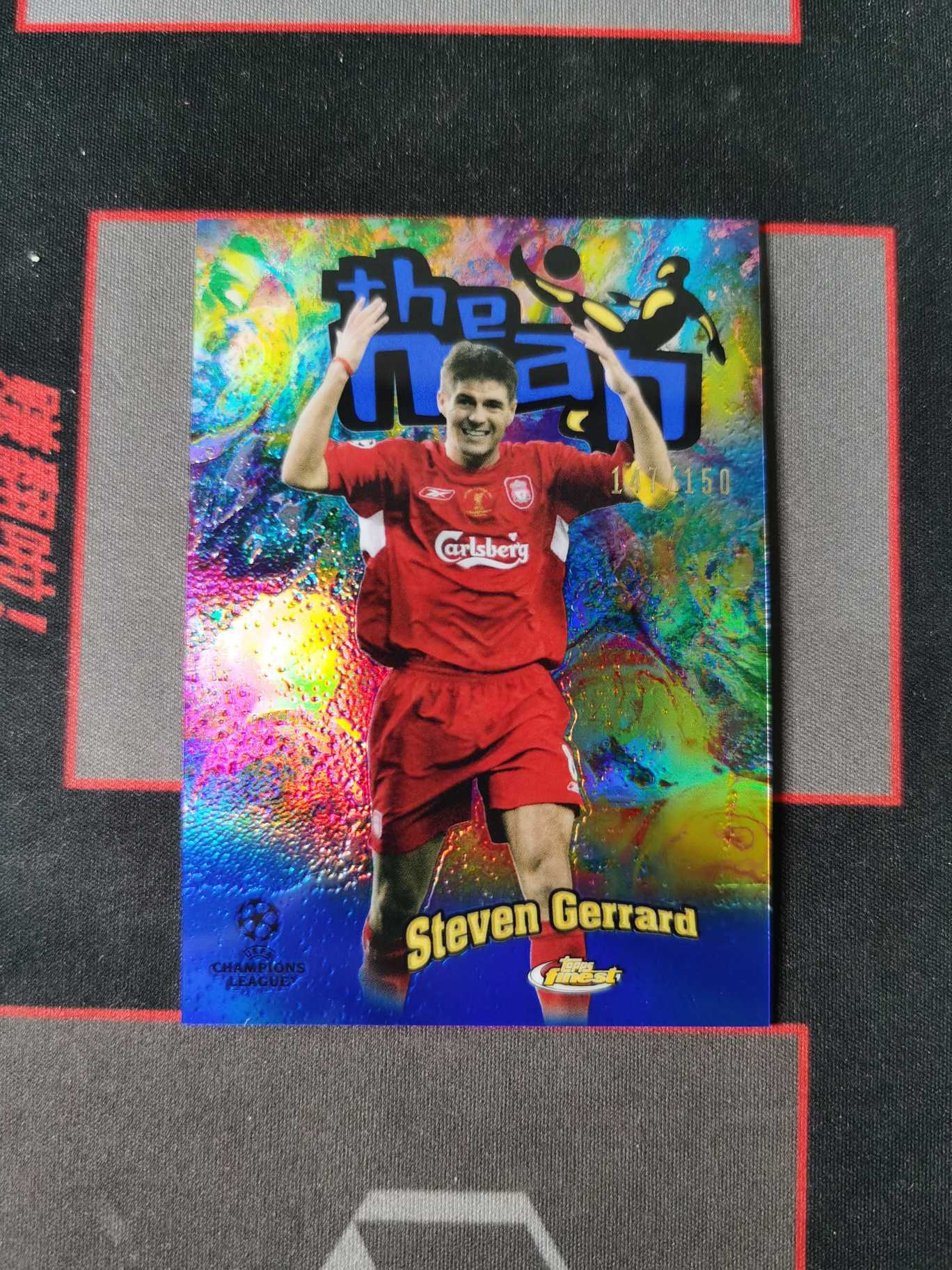 2022-23 Topps Finest Steven Gerrard （何记拍卖）22-23finest系列 杰拉德 利物浦 150编大佬特卡 卡淘