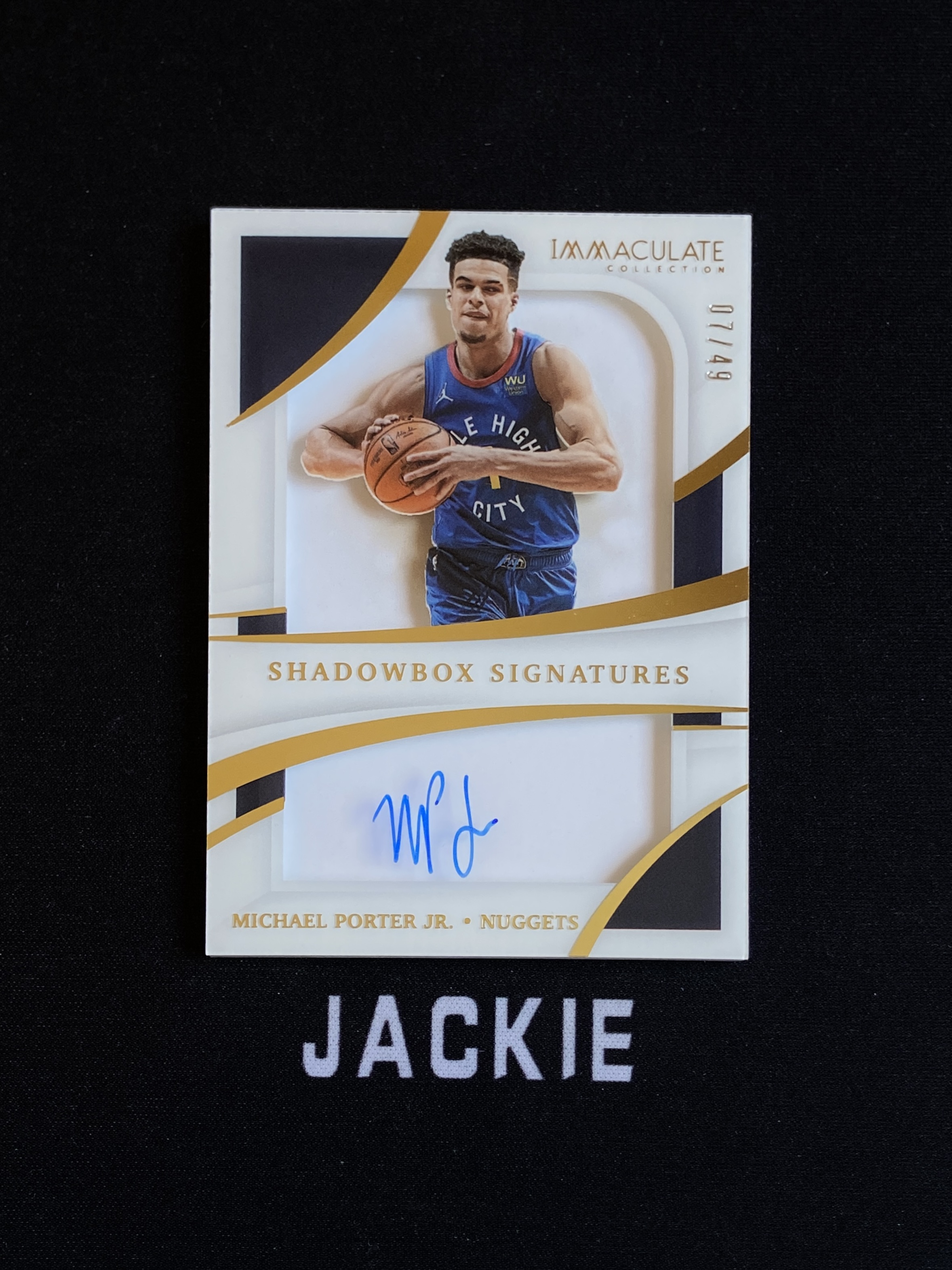 【JACKIE代卖】 2020-21 Panini Immaculate Michael Porter Jr. 掘金 迈克尔 小波特 ...