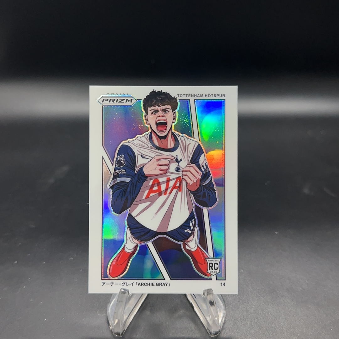 【AG拍卖】2024-25 Panini Prizm Archie Gray RC 英超 PZ 托特纳姆热刺 阿奇 格雷 新秀 大比例 SSP ...