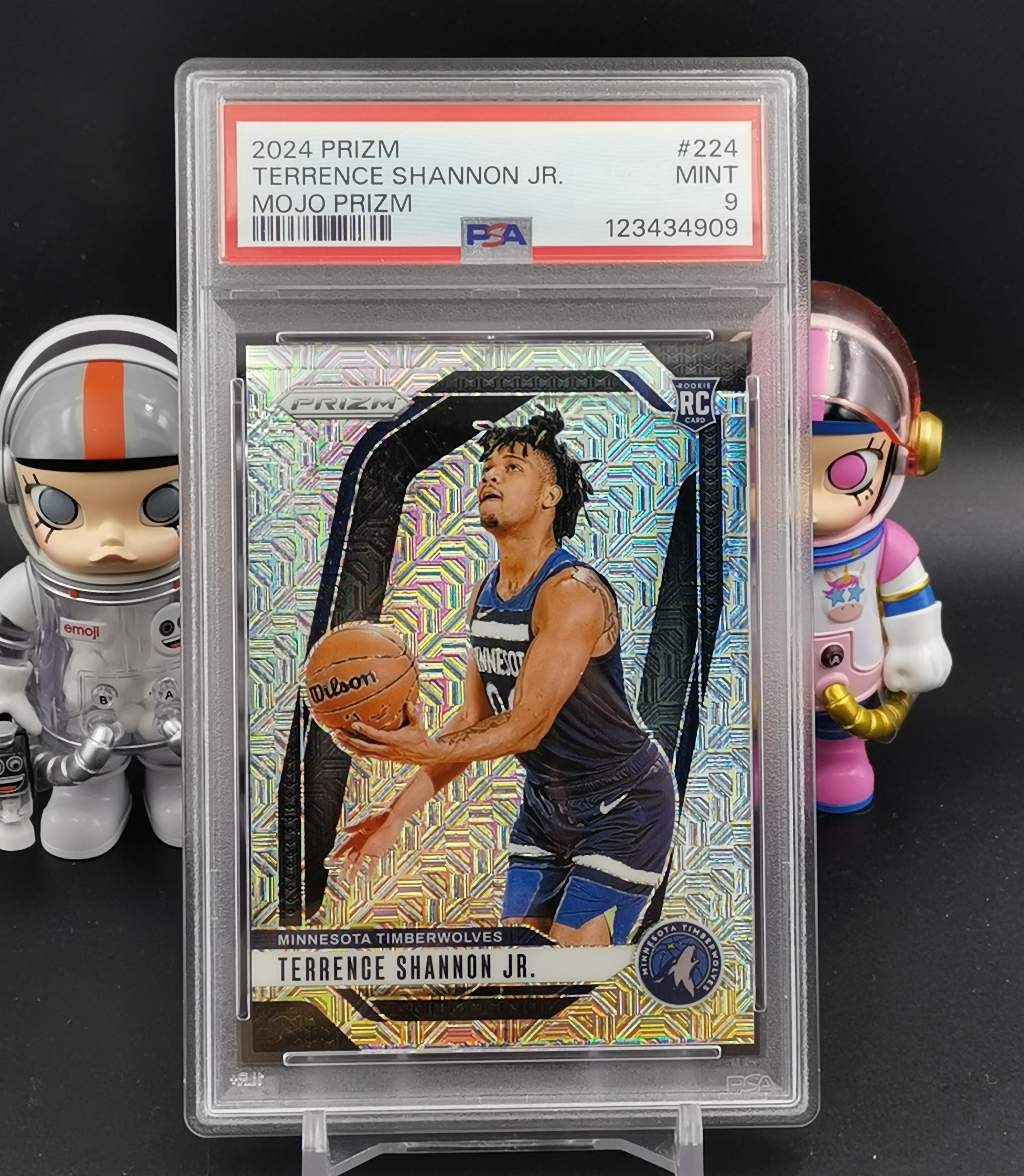 2024-25 Panini Prizm Terrence Shannon Jr. RC 【学浪】Prizm系列 森林狼 新秀 香农 17/ ...