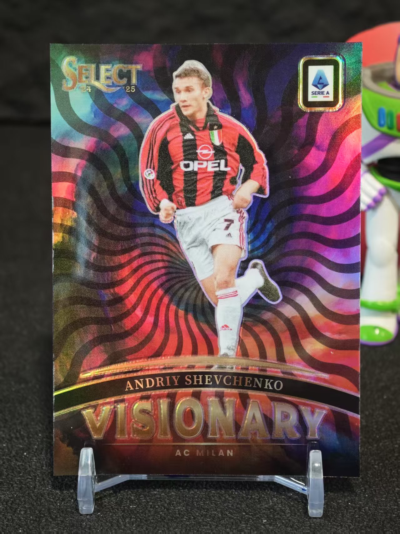 2024-25 Panini Select Andriy Shevchenko 【离谱潮玩】意甲 AC米兰 乌克兰 舍甫琴科 梦幻特卡 大比例 SSP 卡品如图 收藏必备（Hola）883 卡淘