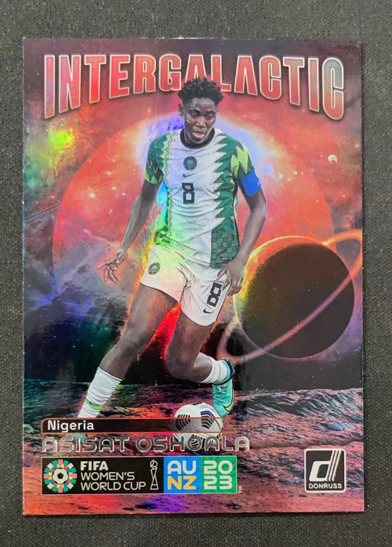 【长安代卖】2023 Panini Donruss FIFA Asisat Oshoala 女足世界杯 尼日利亚 埃斯萨特奥莎拉 ...